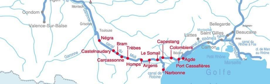 Top 10 Des Croisières Fluviales Sur Le Canal Du Midi
